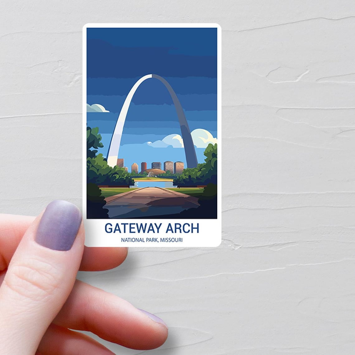 Maneki Gateway Arch National Park Ers, Vinyl Travel Ers, Usa National ...