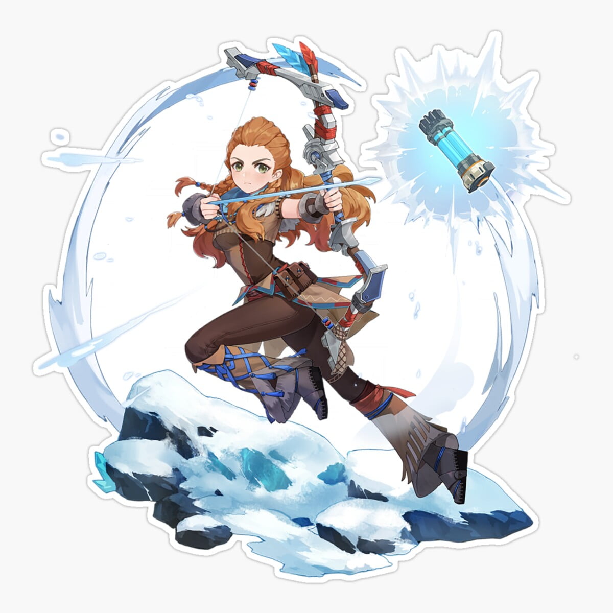 Maneki Genshin Impact - Aloy Rom Horizon Zero Dawn Collaboration ...