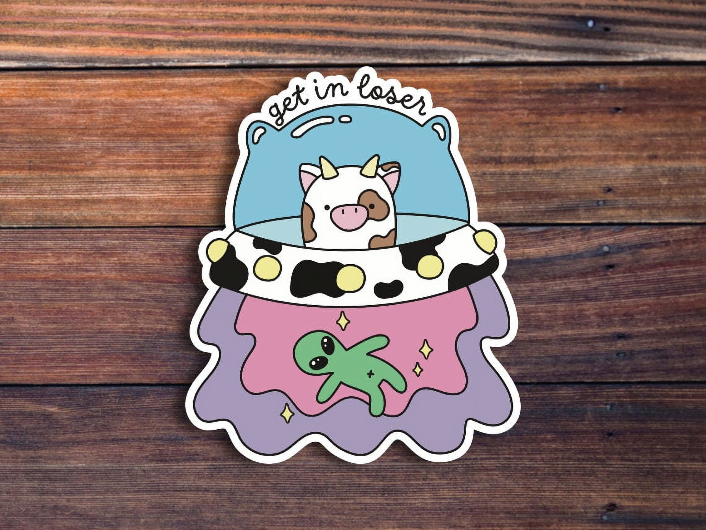 Maneki Get In Loser er, Cow Abduction er, UFO Aliens Inspired er, Cute ...