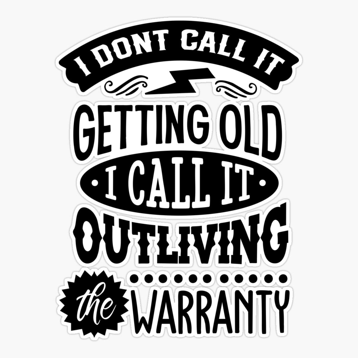 Maneki Getting Older Retirement Milestone Birthday Funny Birthday Card ...