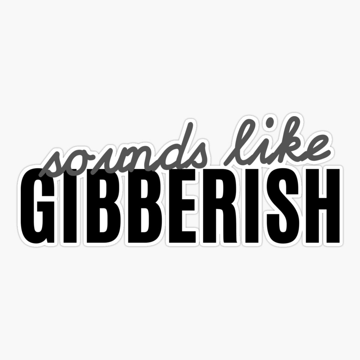 Maneki Gibberish - Auditory Processing Disorder Er, Phone Decal Water ...