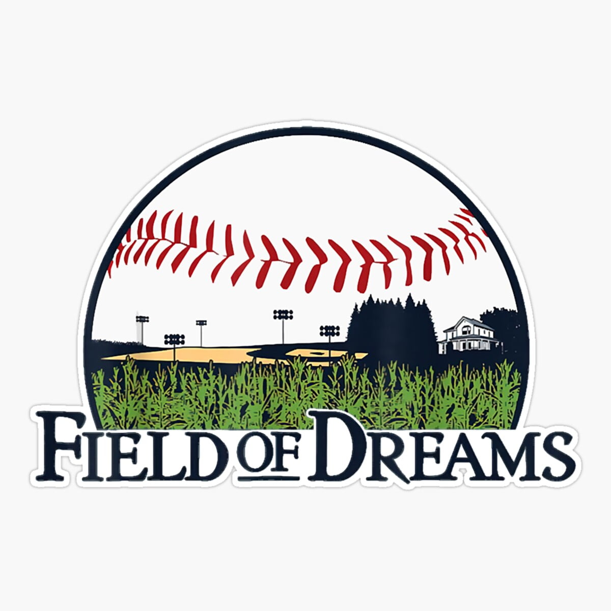 Maneki Gifts Men Field Of Baseball Dreams Softball Baseball Lover Field ...