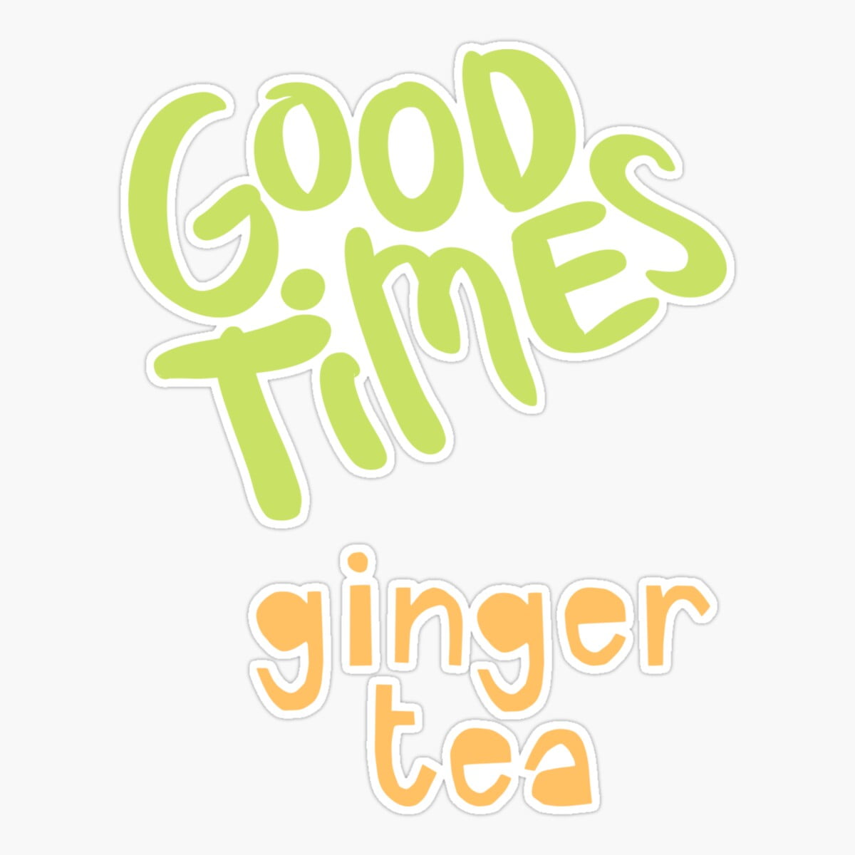 Maneki Ginger Tea Time Er, Phone Decal Water Bottle Stickers Car Decals ...