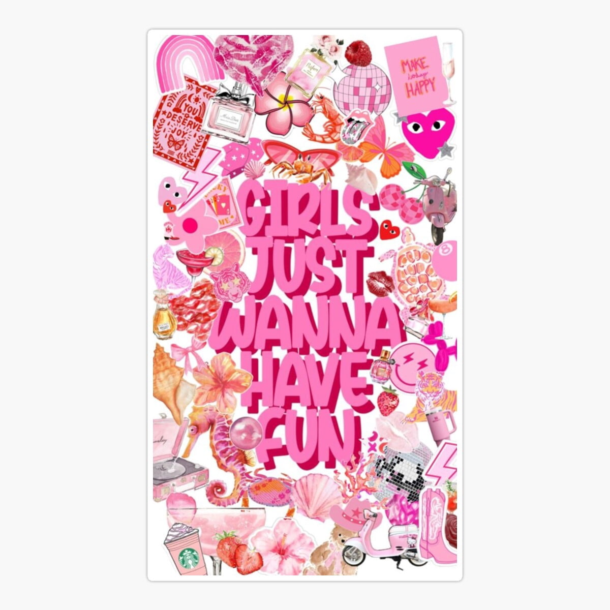 Maneki Glamour Girls Er, Phone Decal Water Bottle Stickers Car Decals ...