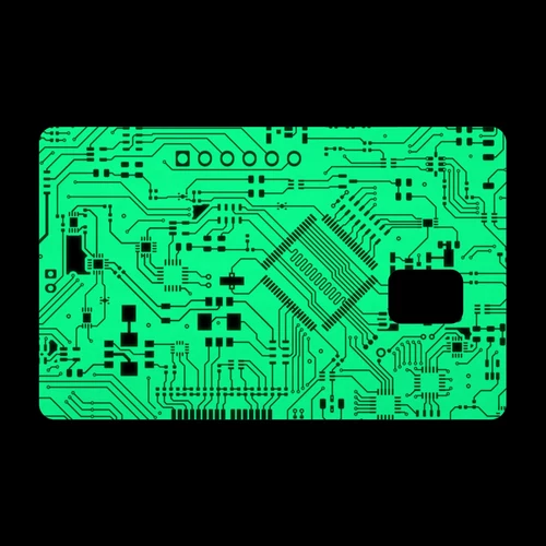 Maneki Glow Circuit Card Skin - Waterproof Sticker For Atm And Access ...