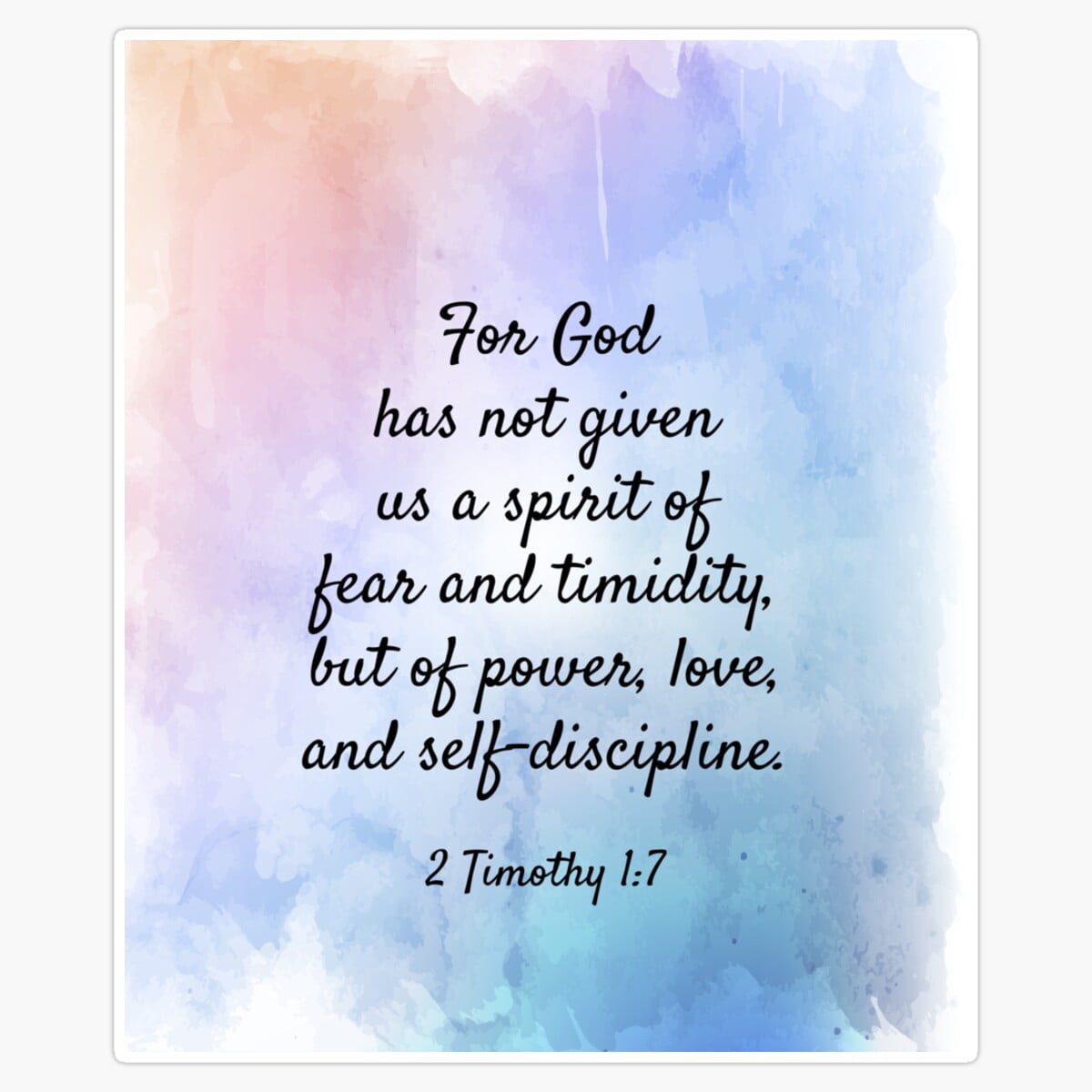 Maneki For God Has Not Given Us A Spirit Of Fear And Timidity, But Of ...