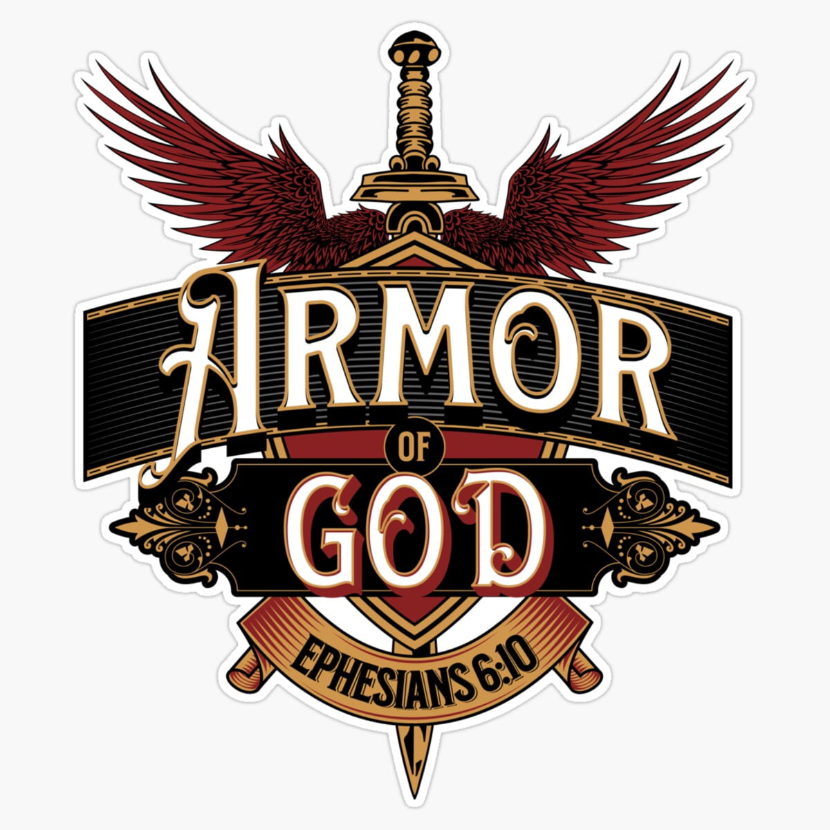Maneki God'S Armor-Put On The Full Armor Of God, Armor Up Ephesians 6 ...