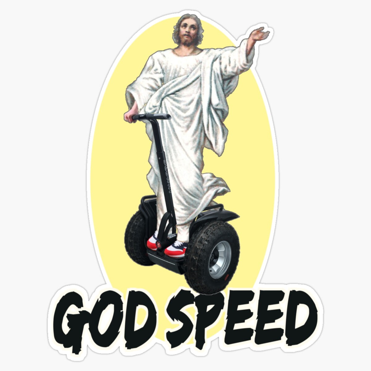 Maneki Godspeed Holy Segway Er, Phone Decal Water Bottle Stickers Car ...
