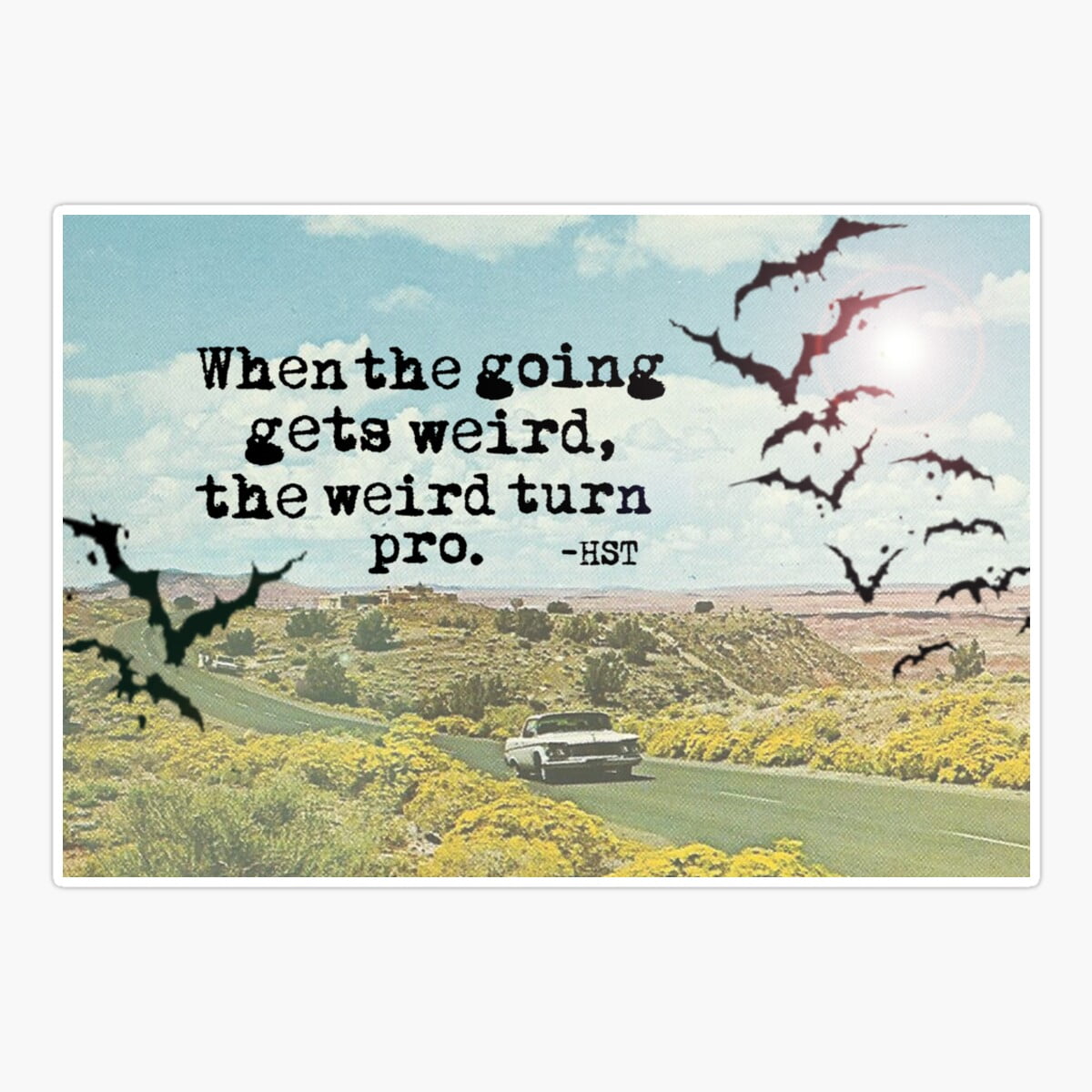 Maneki When The Going Gets Weird The Weird Turn Pro - Colorful Hunter ...