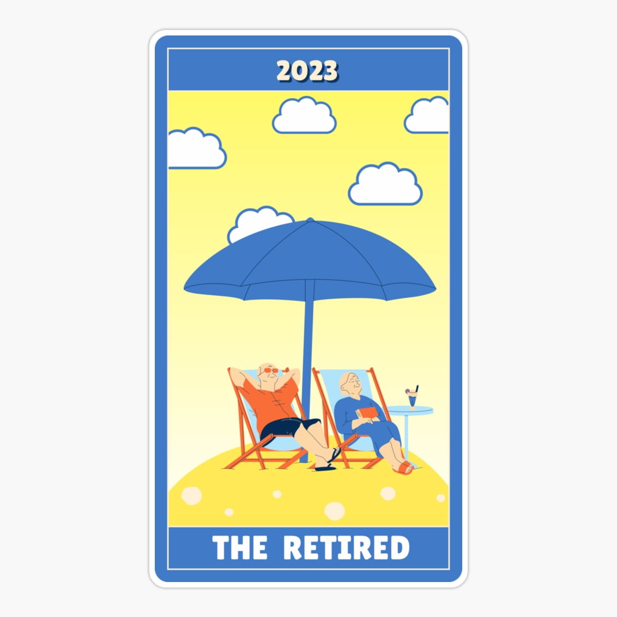 Maneki Goodbye Work : Hello Retirement Er, Phone Decal Water Bottle ...