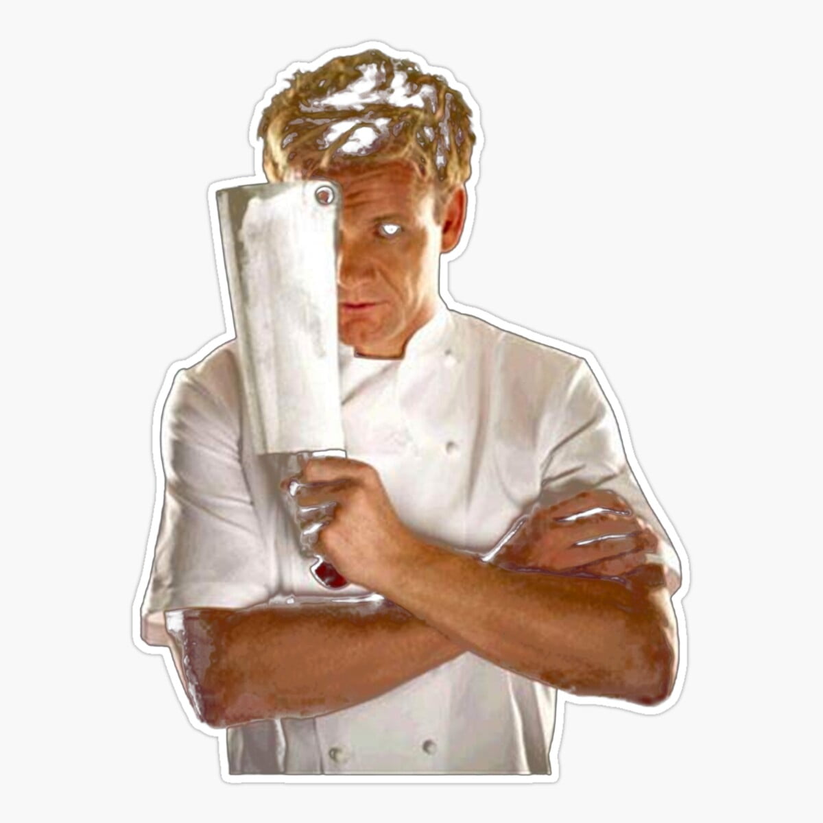 Maneki Gordon Ramsey Kitchen Nightmares Hells Kitchen Sticker, Phone ...