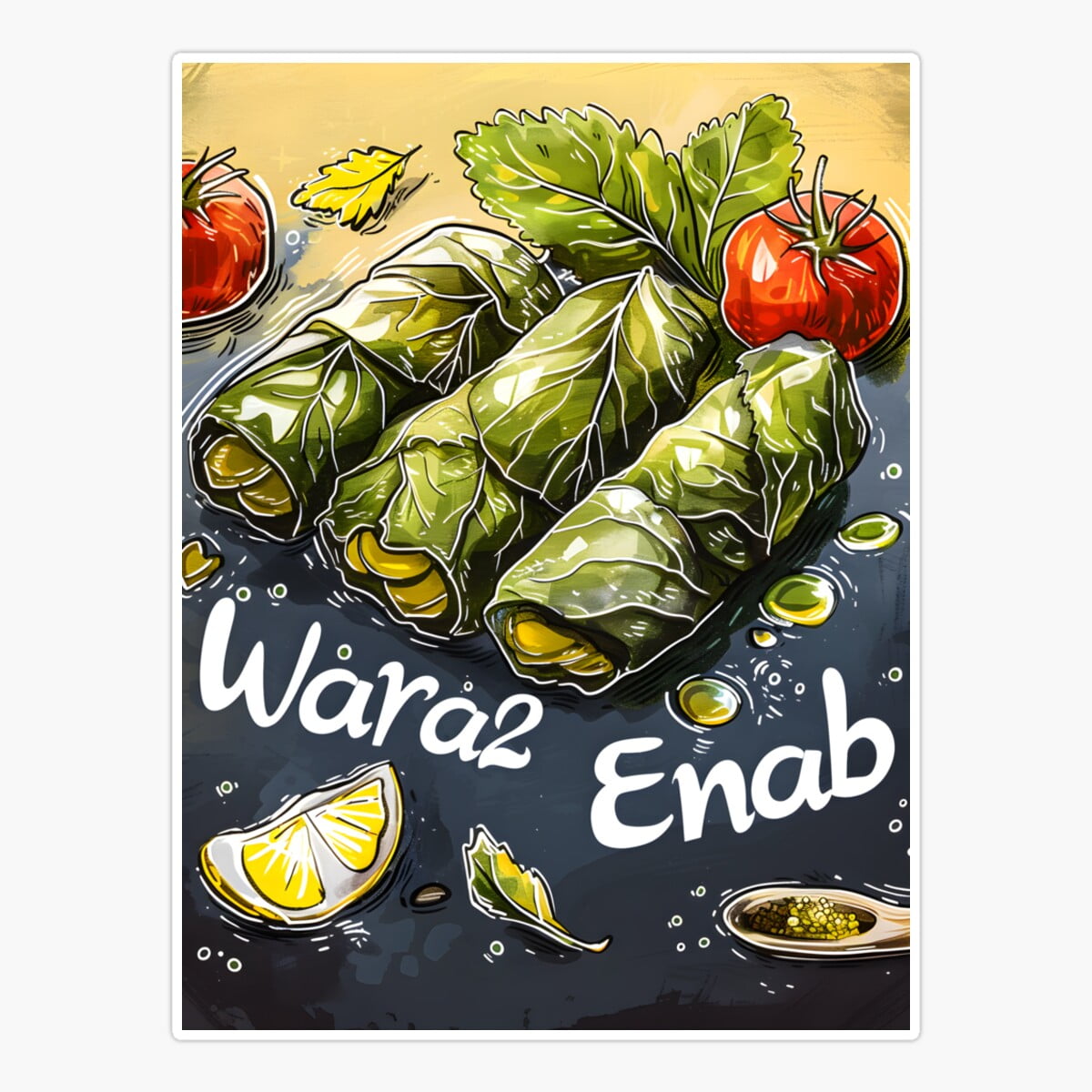 Maneki Grape Lea Goodness: Authentic Wara2 Enab Arabic Dolma - A ...