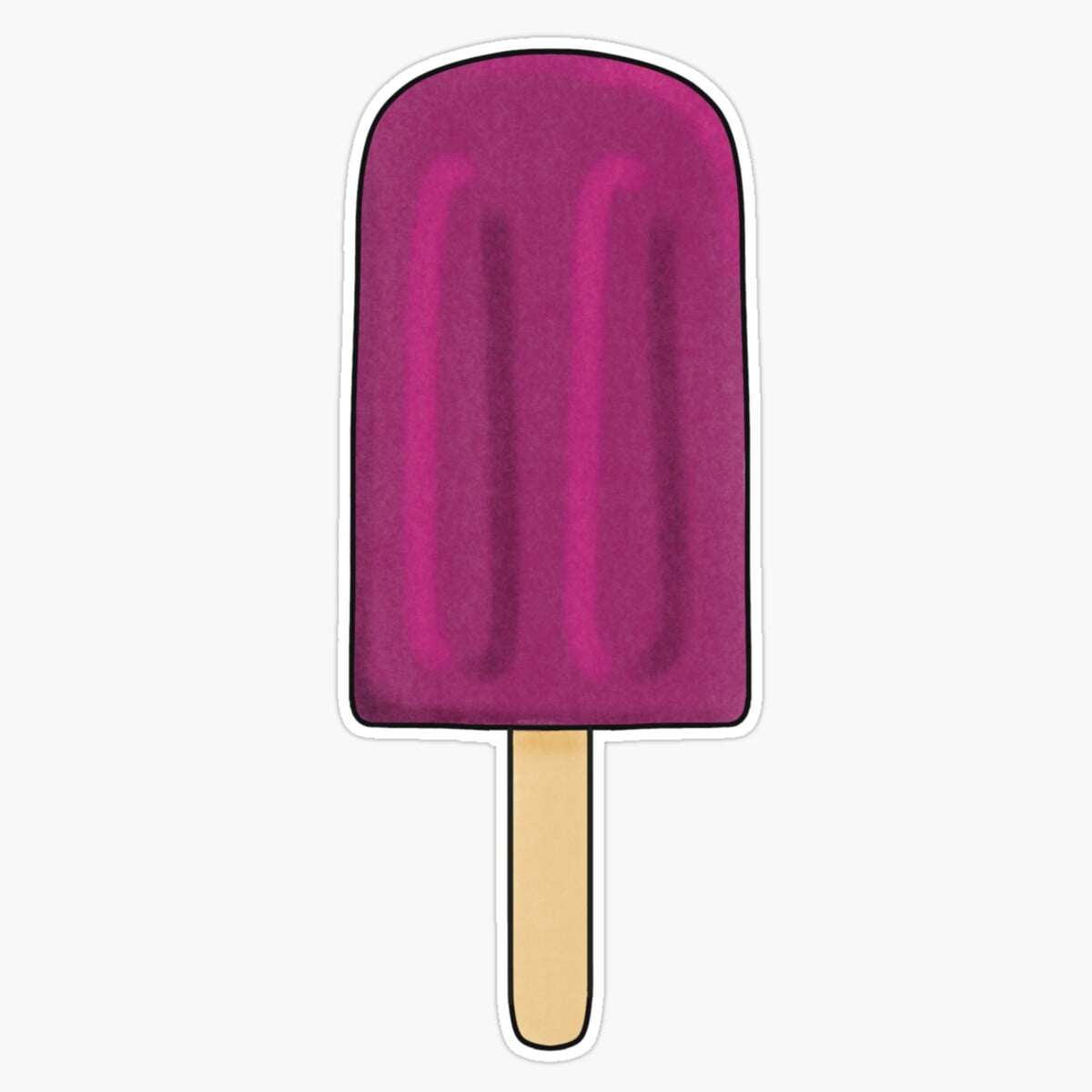 Maneki Grape Popsicle Er, Phone Decal Water Bottle Stickers Car Decals ...