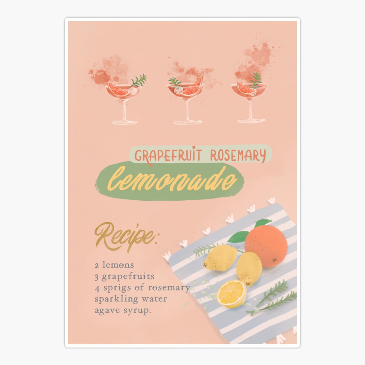 Maneki Graperuit Pink Lemonade Recipe Ood And Drink Digital ...