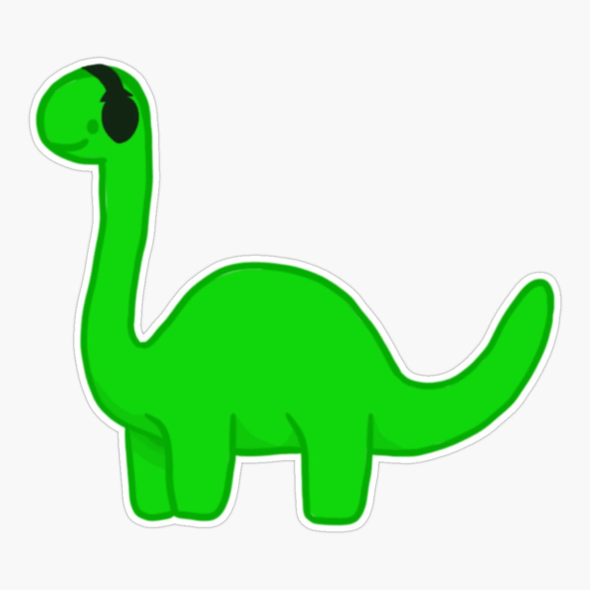 Maneki Green Dinosaur Er, Phone Decal Water Bottle Stickers Car Decals ...