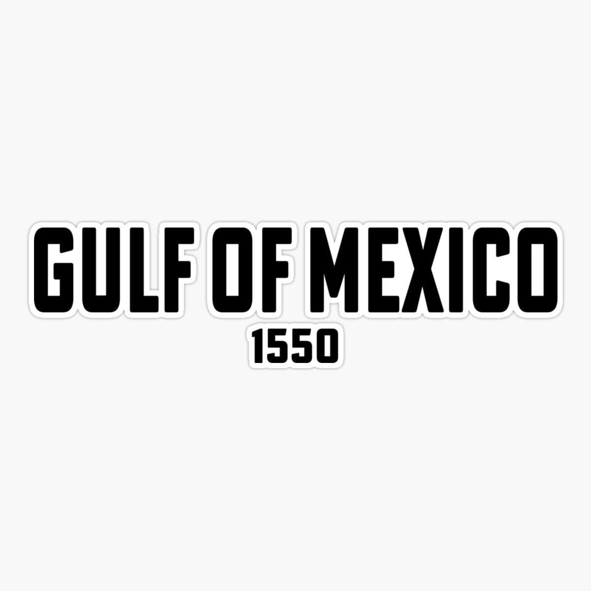 Maneki Gul O Mexico 1550 Simple Subtle Sticker, Phone Decal Water ...
