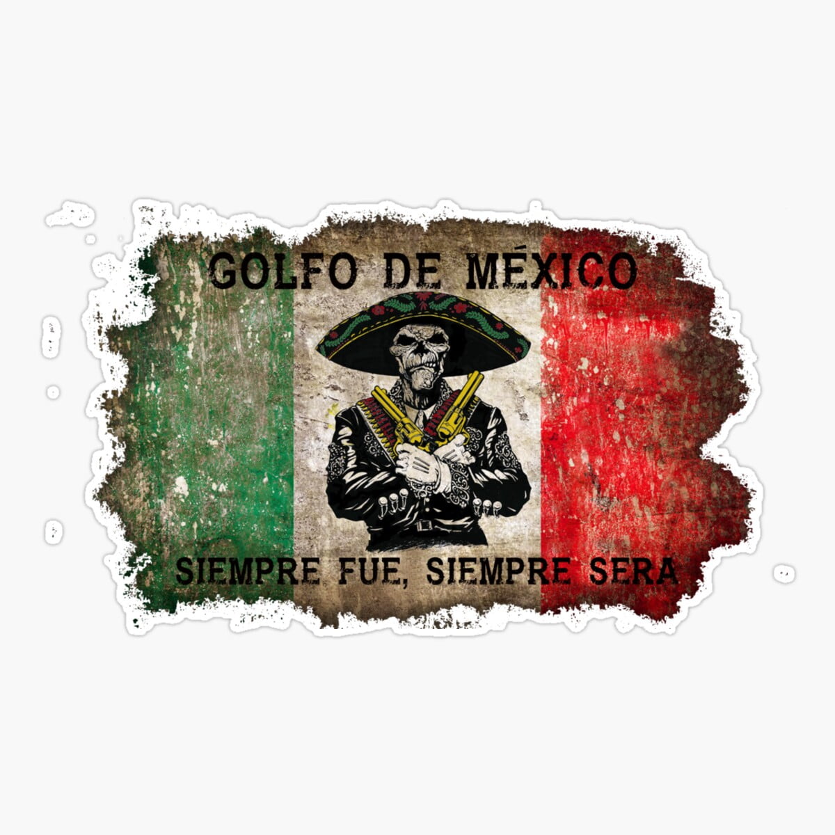 Maneki Gul O Mexico - Always Was Always Will Be Sticker, Phone Decal ...