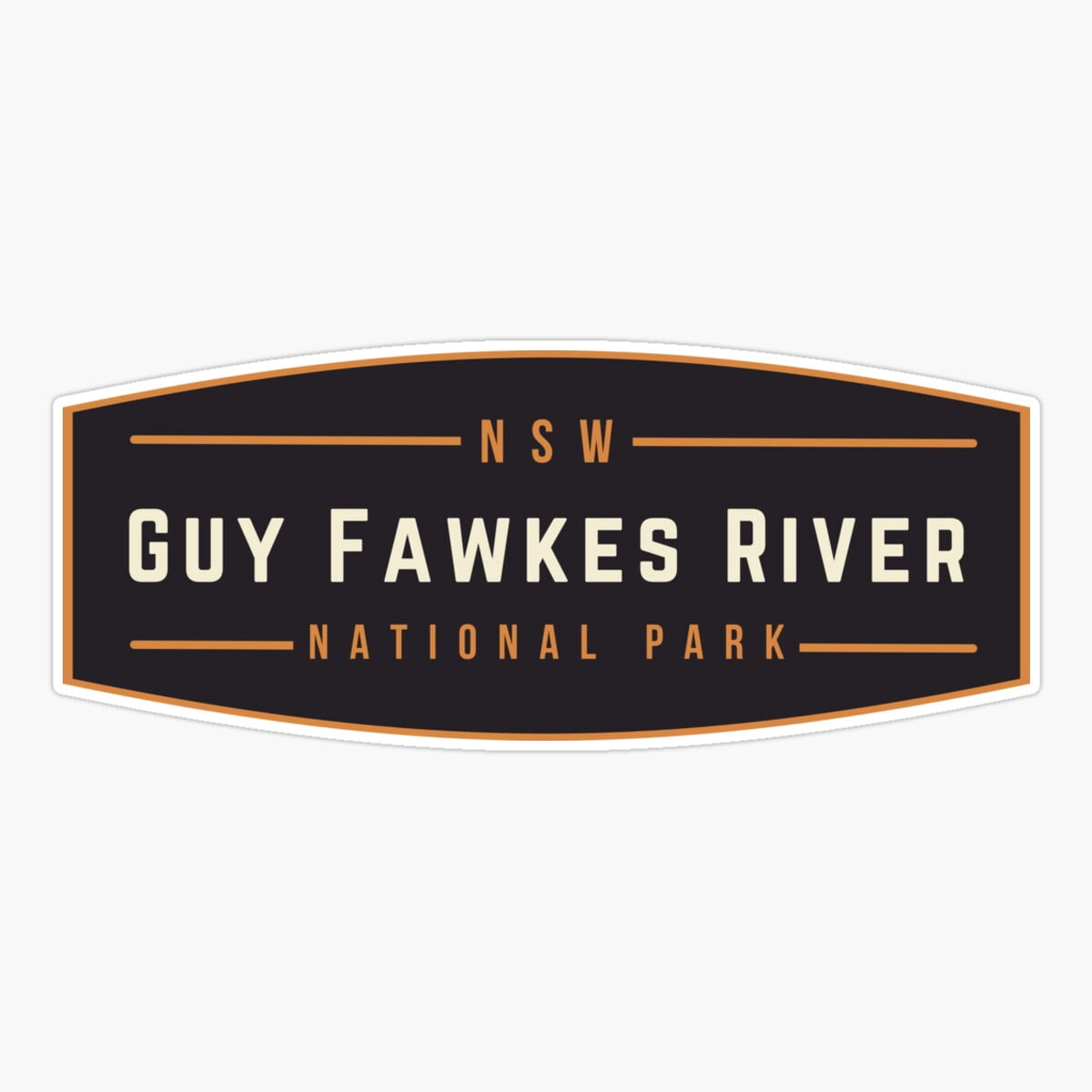 Maneki Guy Awkes River National Park Er, Phone Decal Water Bottle ...