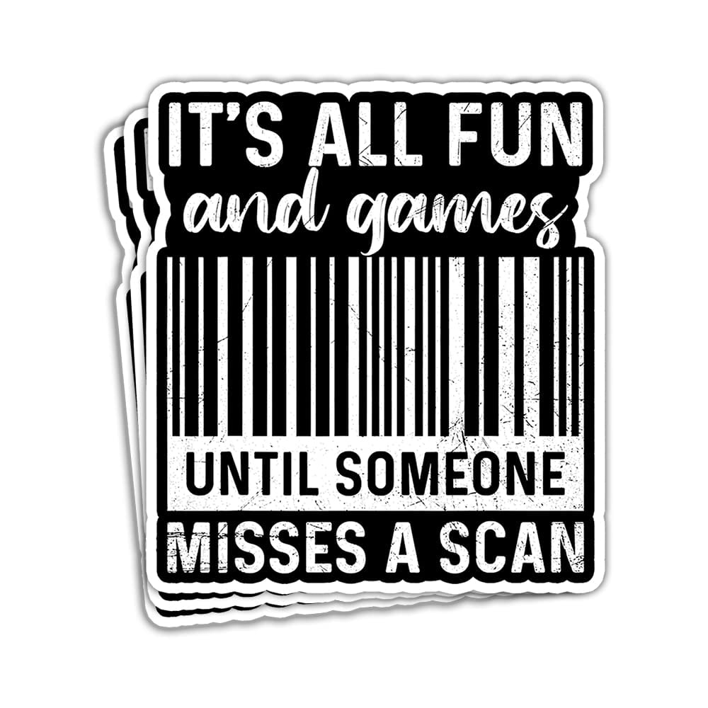 Maneki HOSALAIt's All Fun and Games Until Someone Misses A Scan Sticker ...
