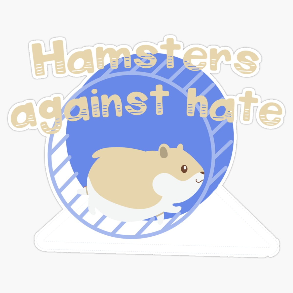 Maneki Hamsters Against Hate: Cute Design With An Important Message Er ...