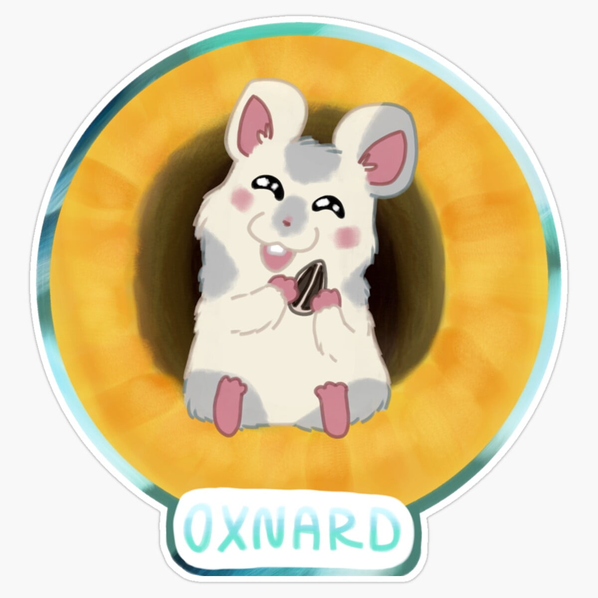 Maneki Hamtaro: Oxnard Er, Phone Decal Water Bottle Stickers Car Decals ...