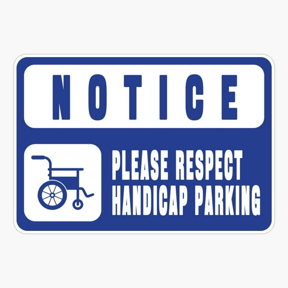 Handicap Stickers