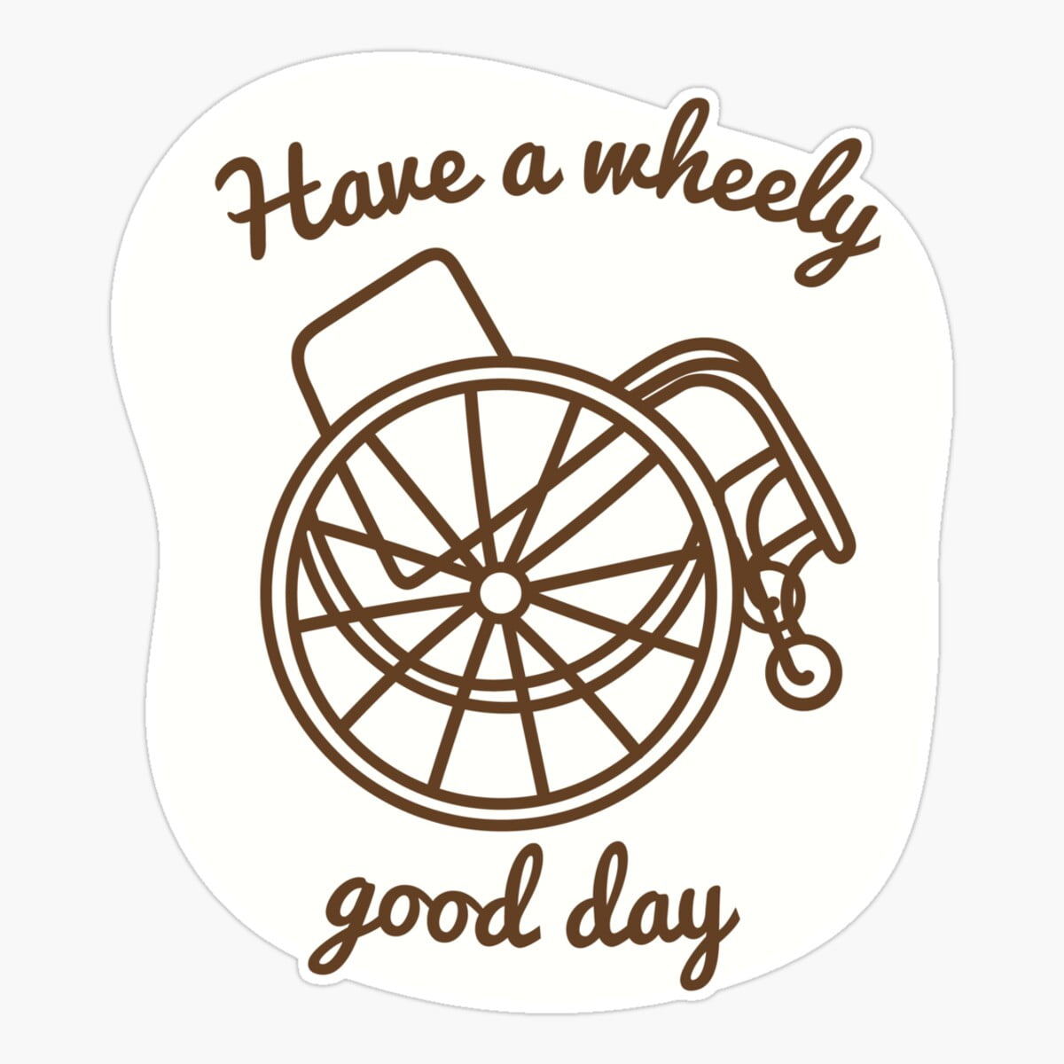 Maneki Have A Wheely Good Day Er, Phone Decal Water Bottle Stickers Car ...