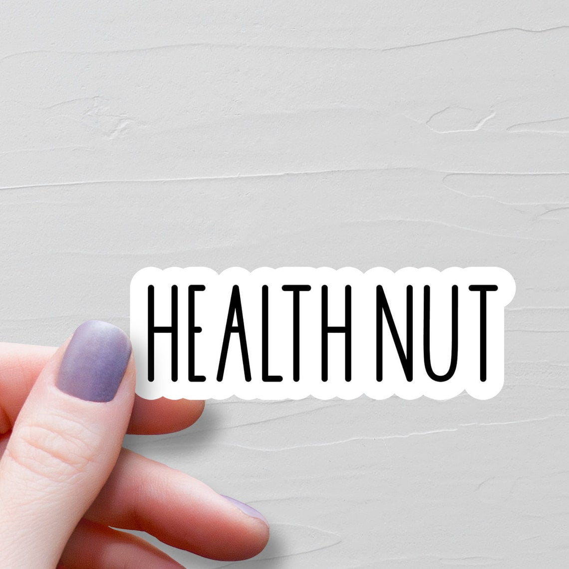 StickerCraft Health Nut Er, Vinyl Ers, Nutritionist Gift, Public Health ...