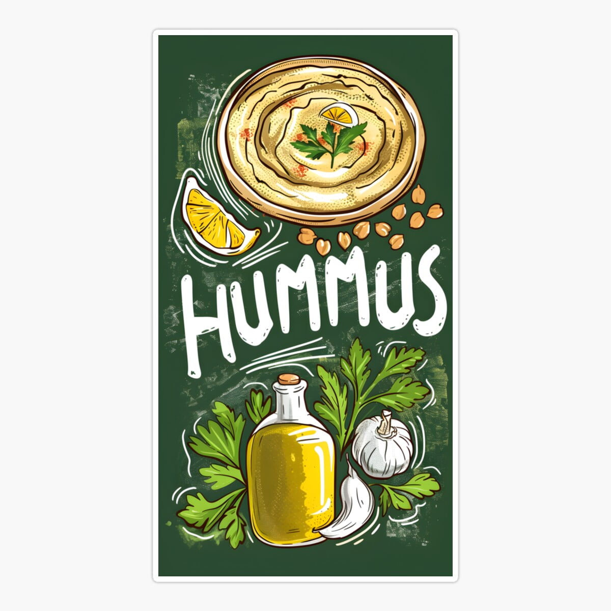 Maneki Healthy Living With Hummus: Arabic Vegan Mediterranean Staple ...