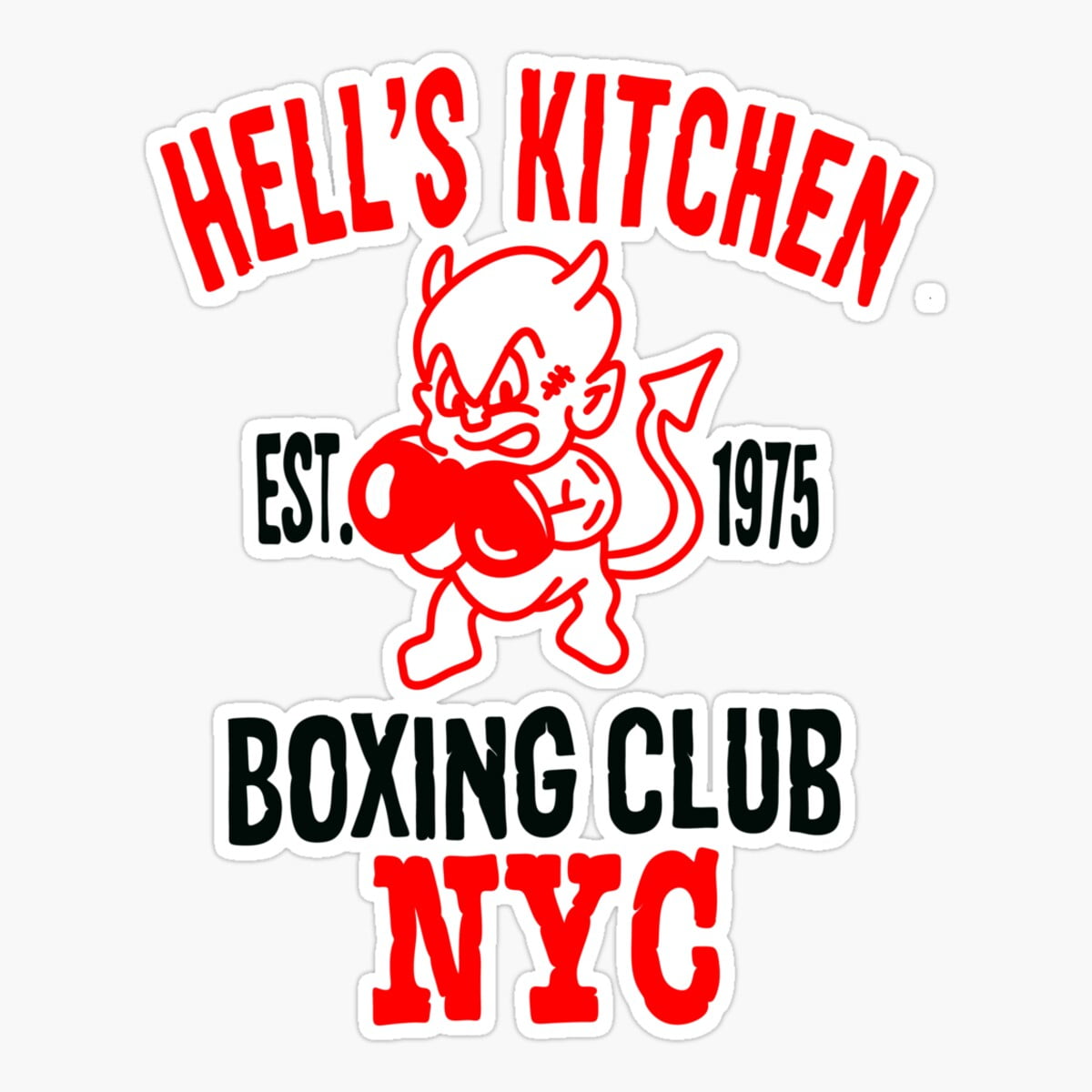 Maneki Hell Kitchen Sticker, Phone Decal Water Bottle Stickers Car ...