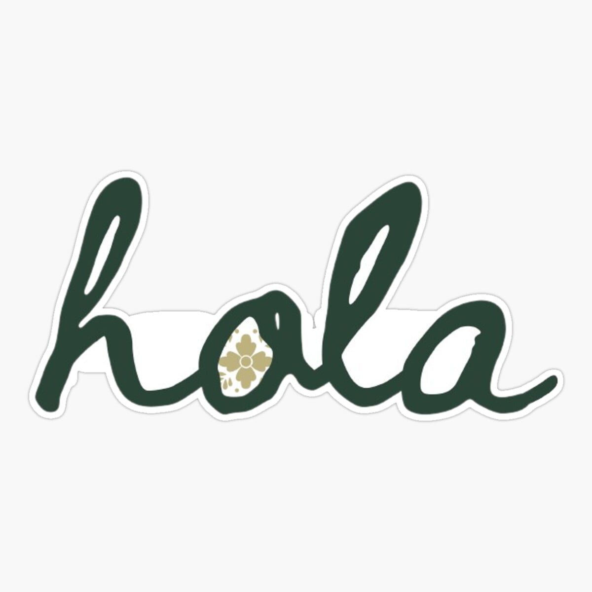 Maneki Hola Sticker, Phone Decal Water Bottle Stickers Car Decals ...