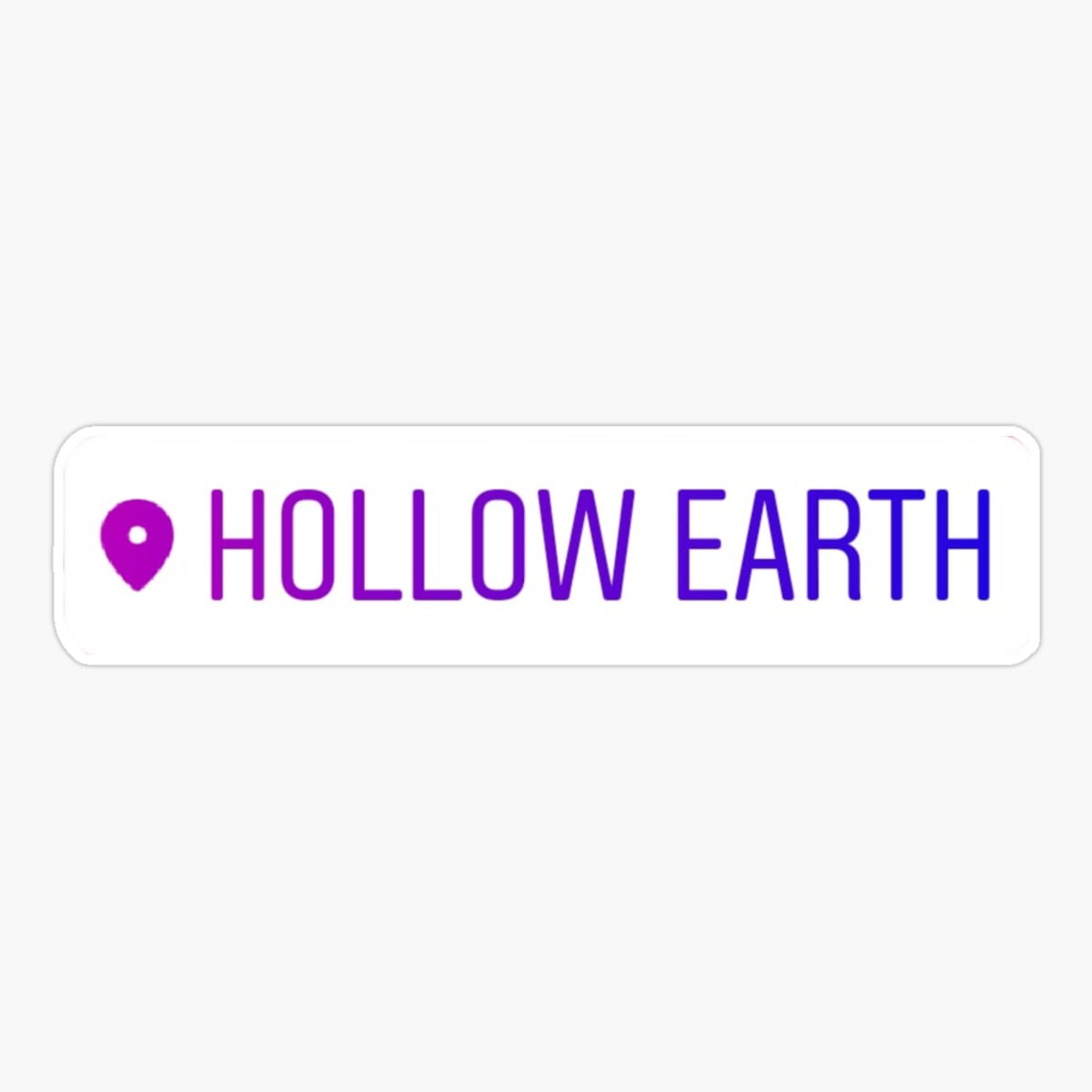 Maneki Hollow Earth Location Tag er,Phone Decal Water Bottle Stickers ...