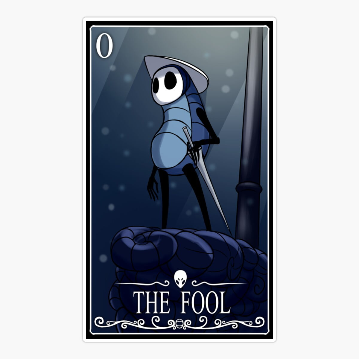 Maneki Hollow Knight Mor Arcana The Ool Er, Phone Decal Water Bottle ...