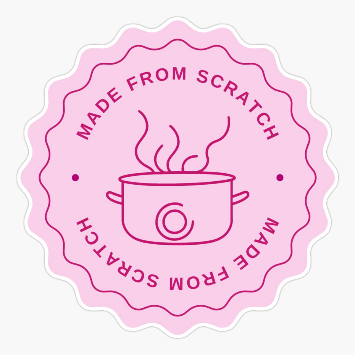 Maneki Home Cooking / Made Rom Scratch Sticker, Phone Decal Water ...