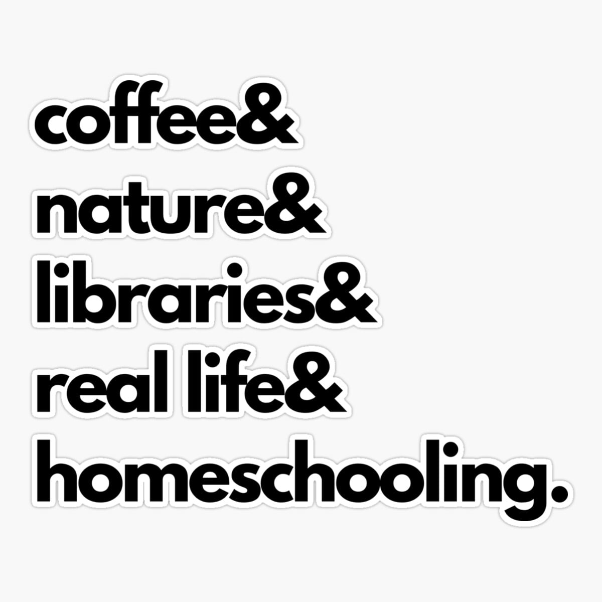Maneki Homeschooling Life I / Homeschooler T-Shirt, Gifts For ...