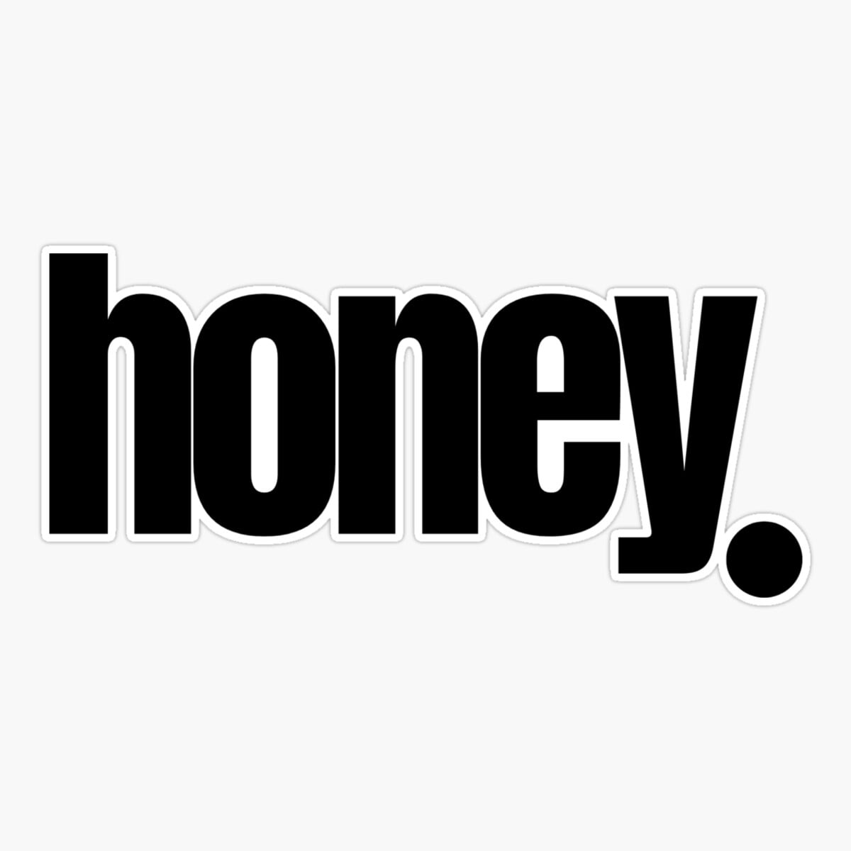 Maneki Honey Sticker, Phone Decal Water Bottle Stickers Car Decals ...