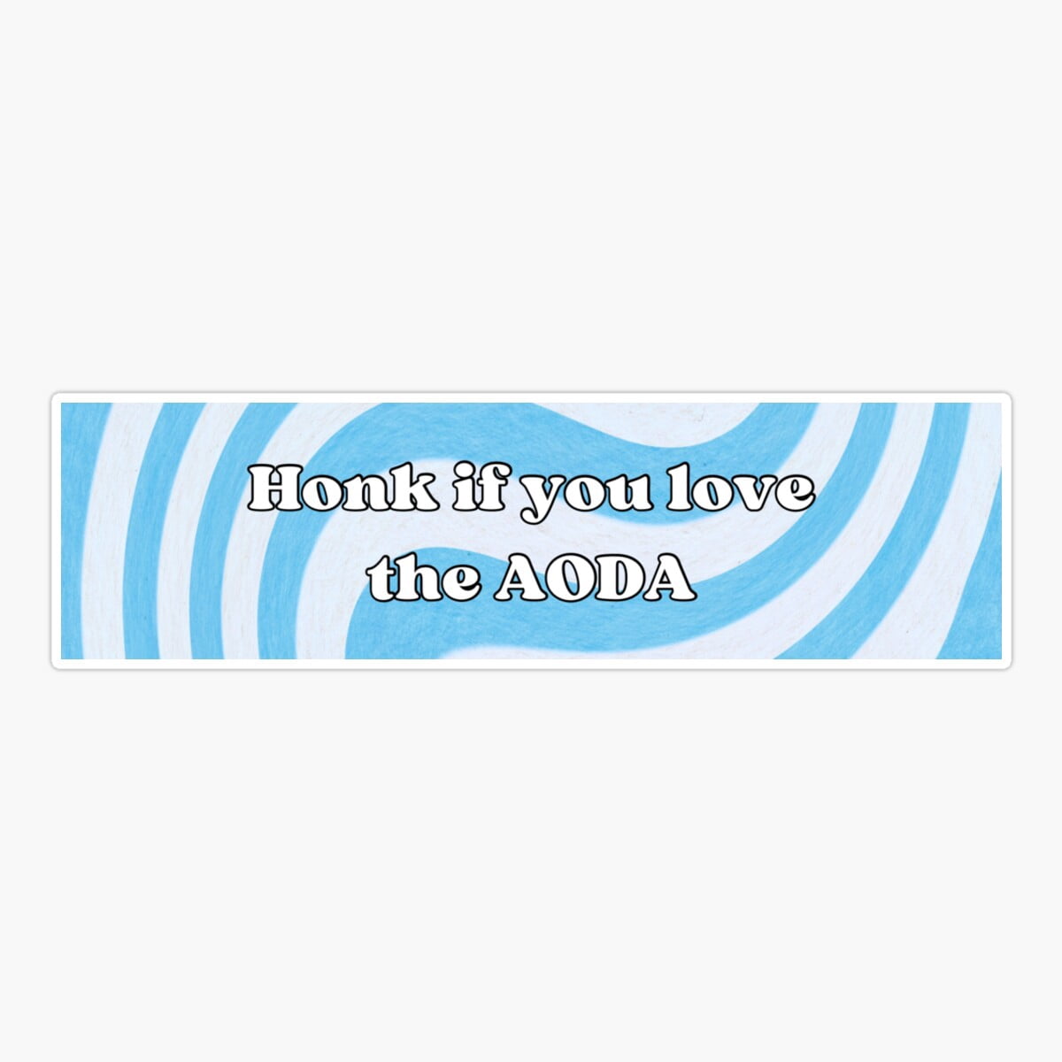 Maneki Honk If You Love The Aoda Er, Phone Decal Water Bottle Stickers ...