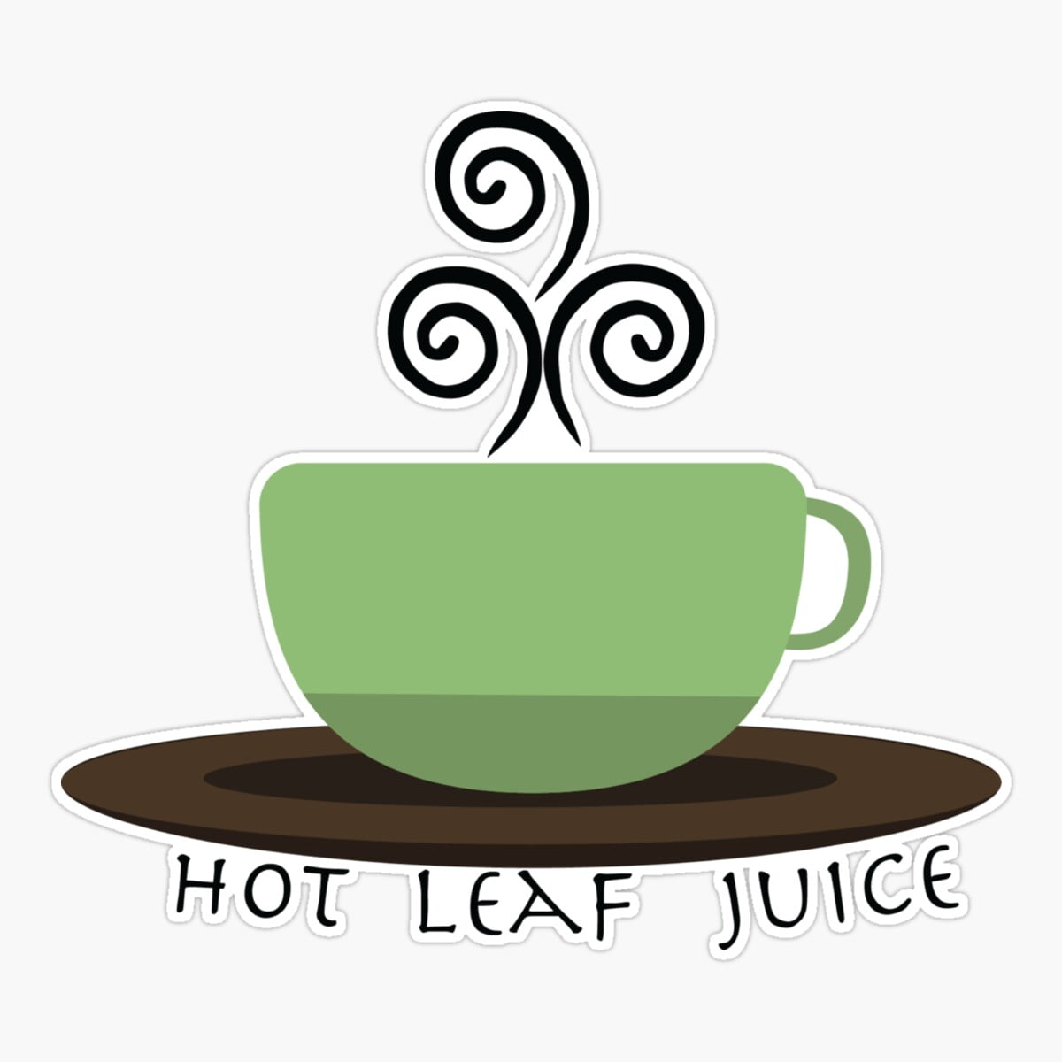 Maneki Hot Leaf Juice Er, Phone Decal Water Bottle Stickers Car Decals, Funny Birthday Gift ...