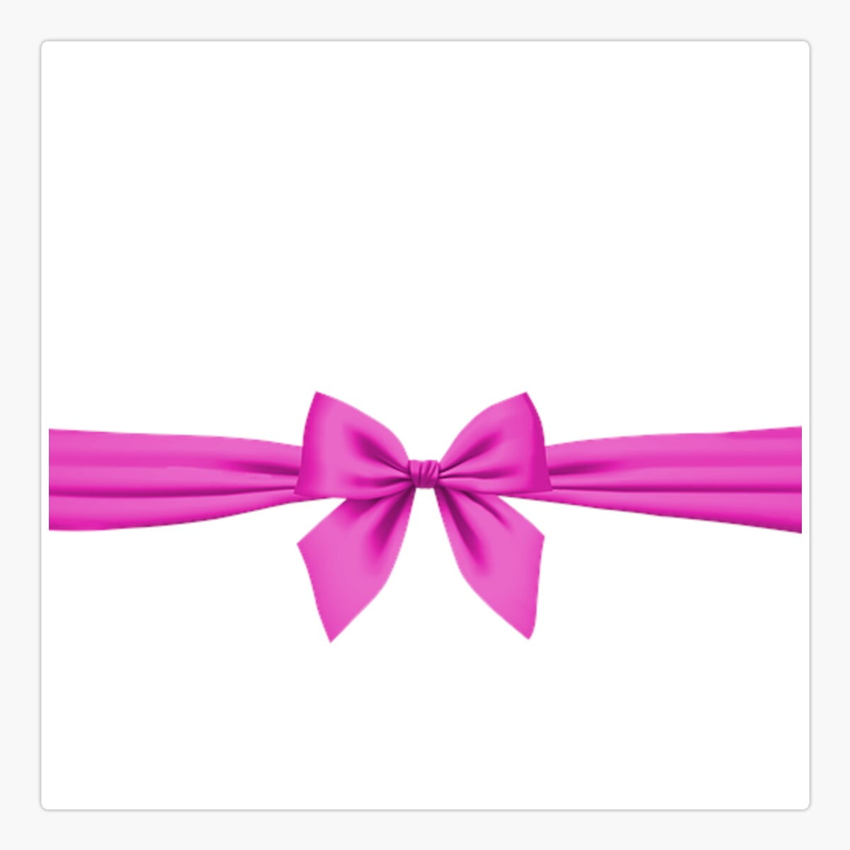 Maneki Hot Pink Satin Ribbon and Bow er - Walmart.com