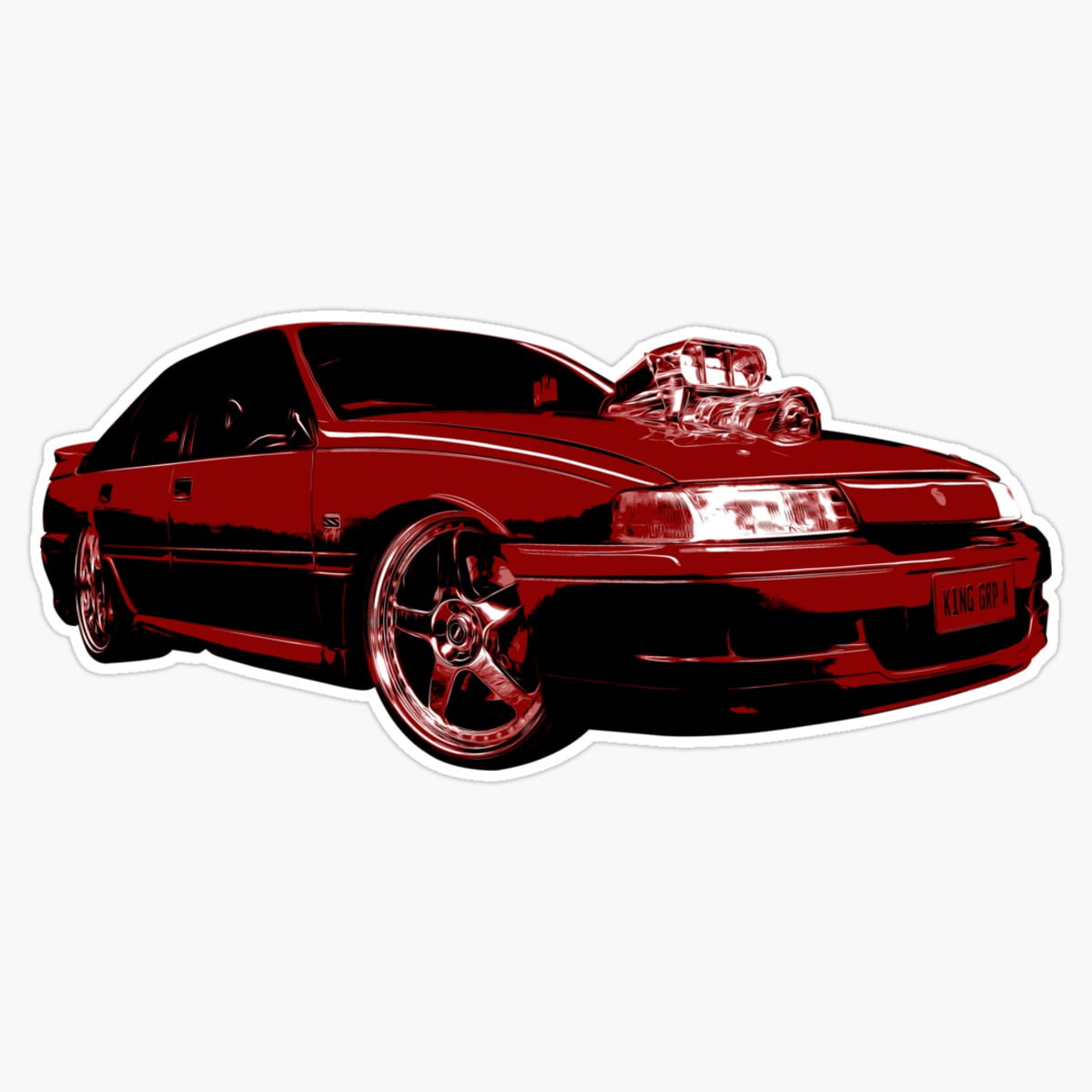 Maneki Hsv Vn Group A Ss Illustration Er, Phone Decal Water Bottle ...