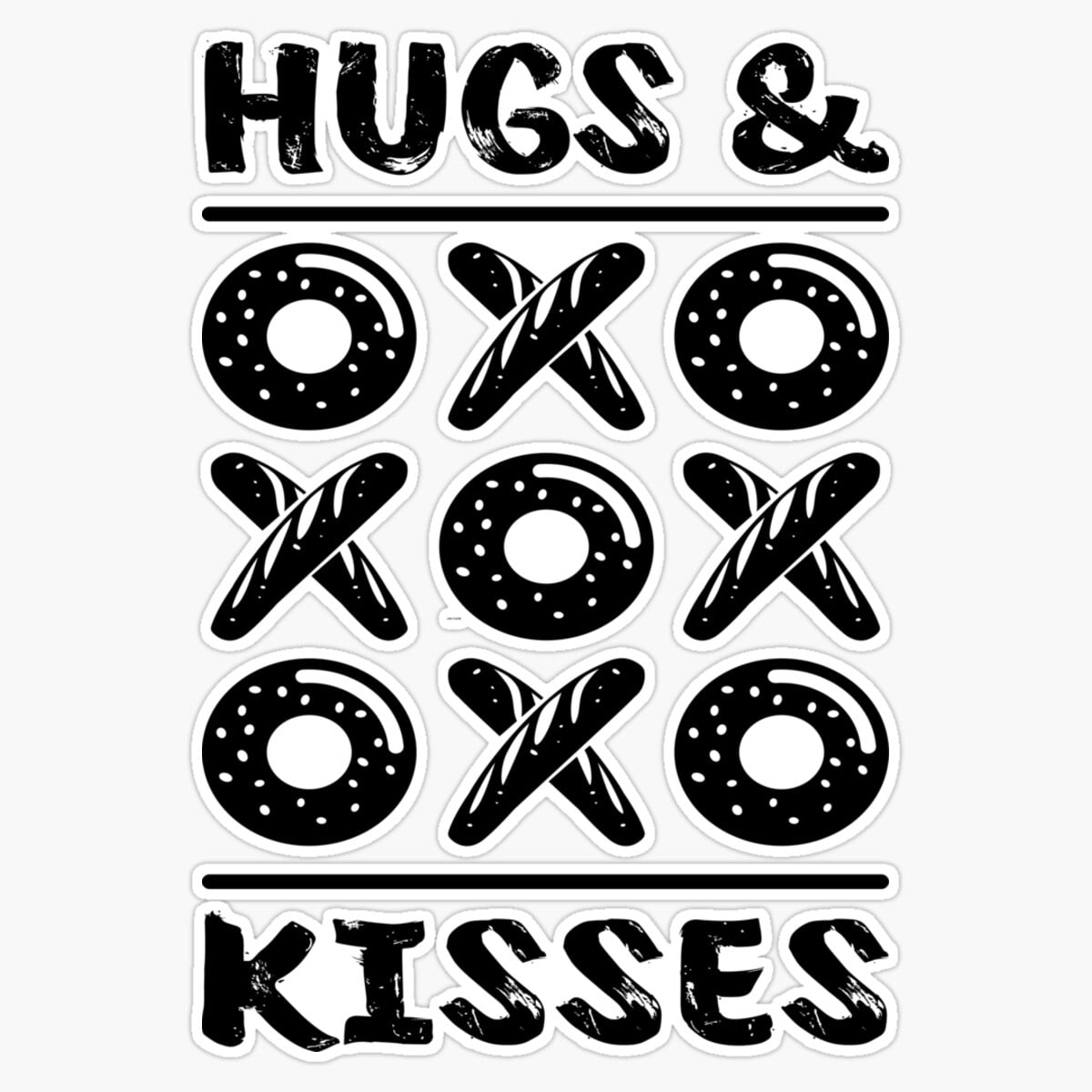 Maneki Hugs And Kisses Er, Phone Decal Water Bottle Stickers Car Decals ...