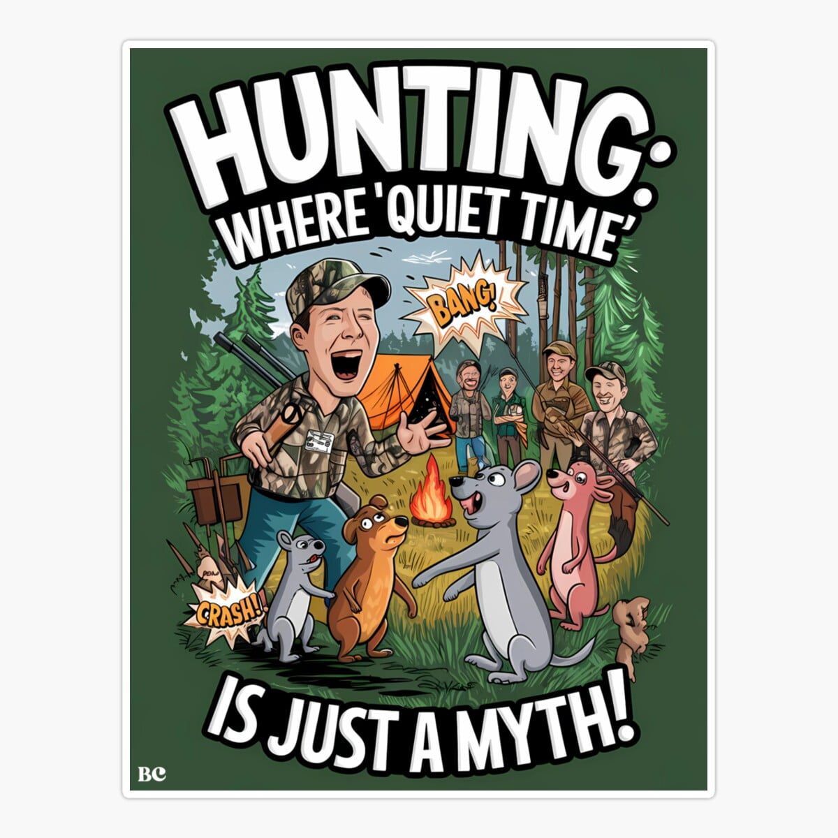 Maneki Hunting: Where Quiet Time Is Just A Myth! Hunting Theme Er ...