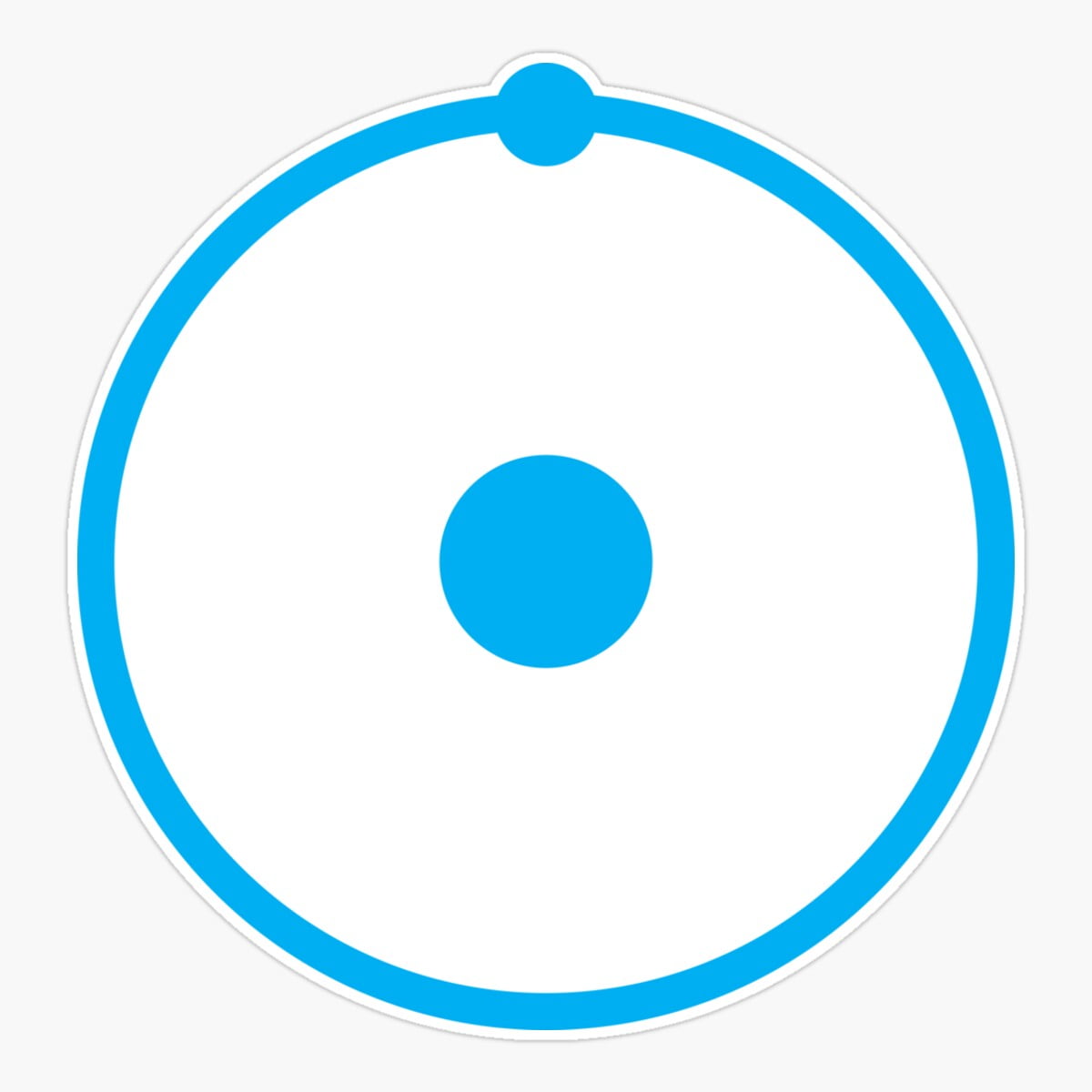 Maneki Hydrogen Atom Er, Phone Decal Water Bottle Stickers Car Decals ...