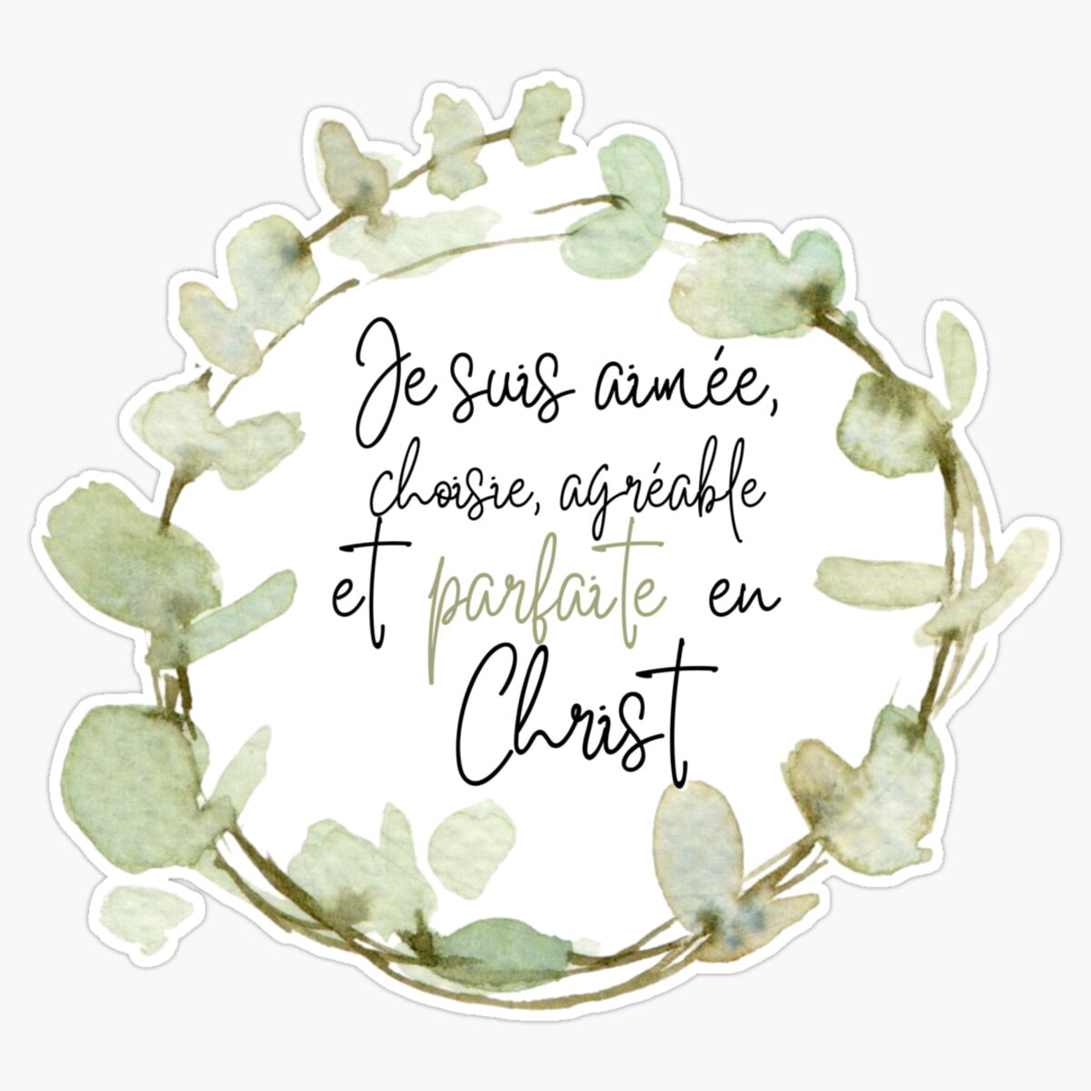 Maneki I Am Loved Er, Phone Decal Water Bottle Stickers Car Decals ...