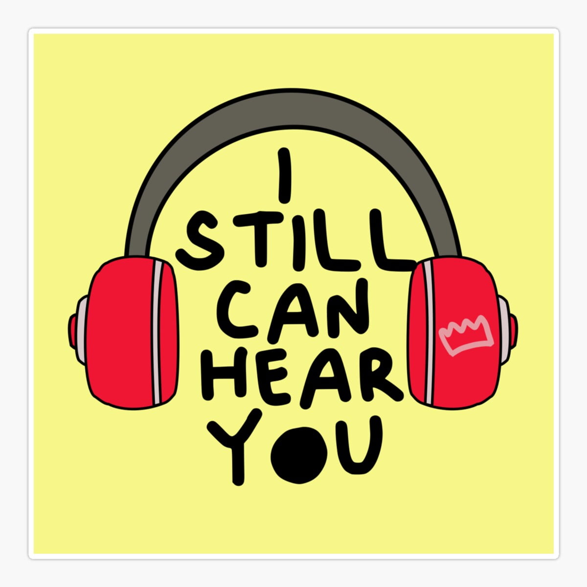 Maneki I Still Can Hear You Er, Phone Decal Water Bottle Stickers Car ...