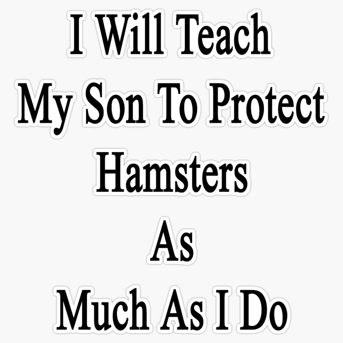 Maneki I Will Teach My Son To Protect Hamsters As Much As I Do Er ...