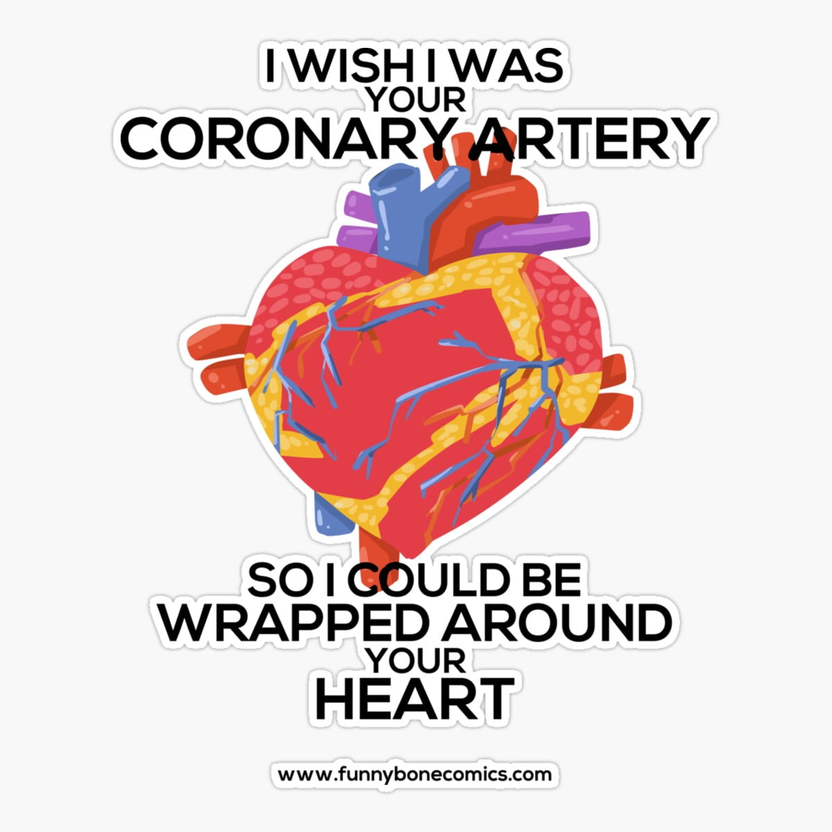 Maneki I Wish I Was A Coronary Artery Wrapped Around Your Heart Er ...