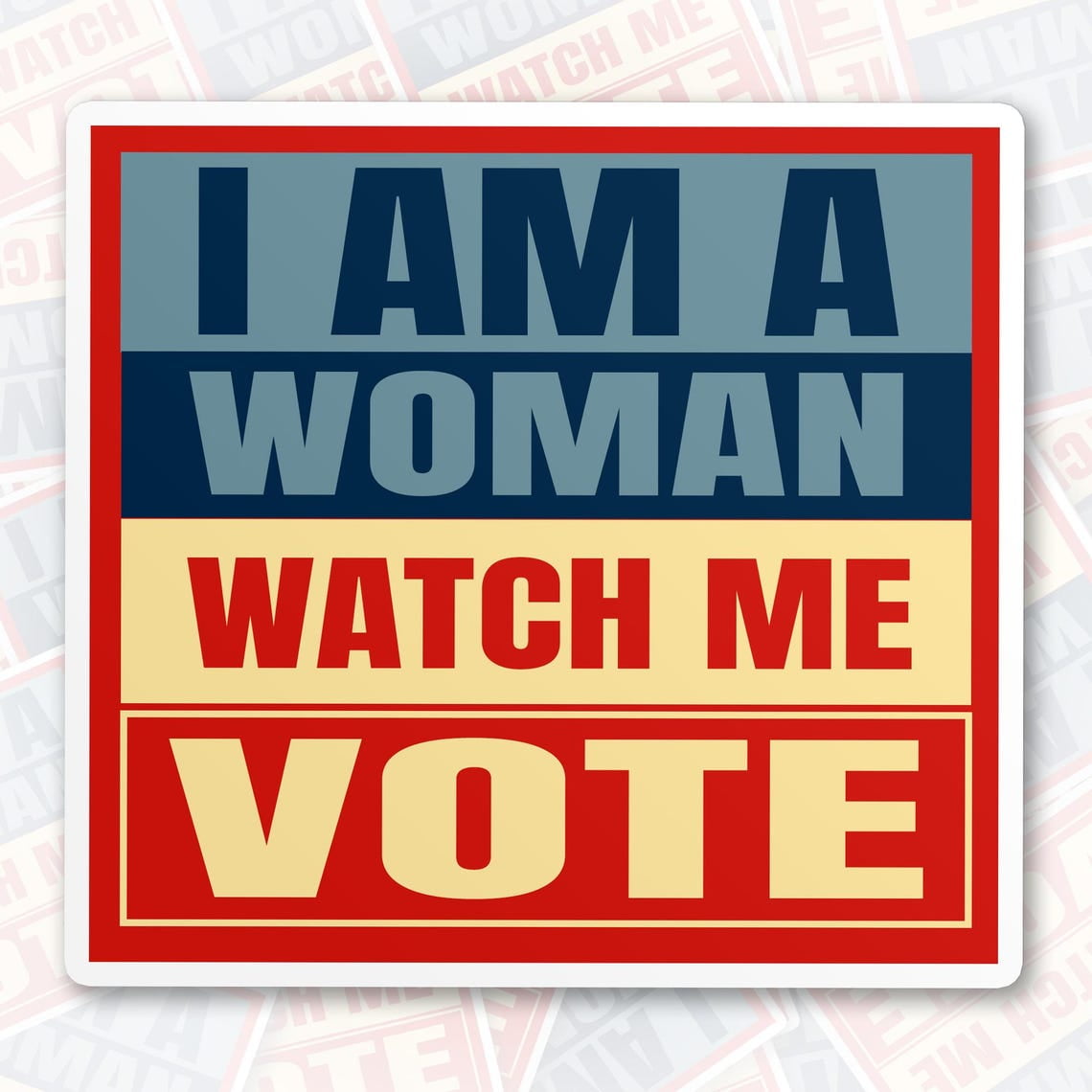 Maneki I Am A Woman Watch Me Vote Er, Feminism, Feminist President 2024 ...