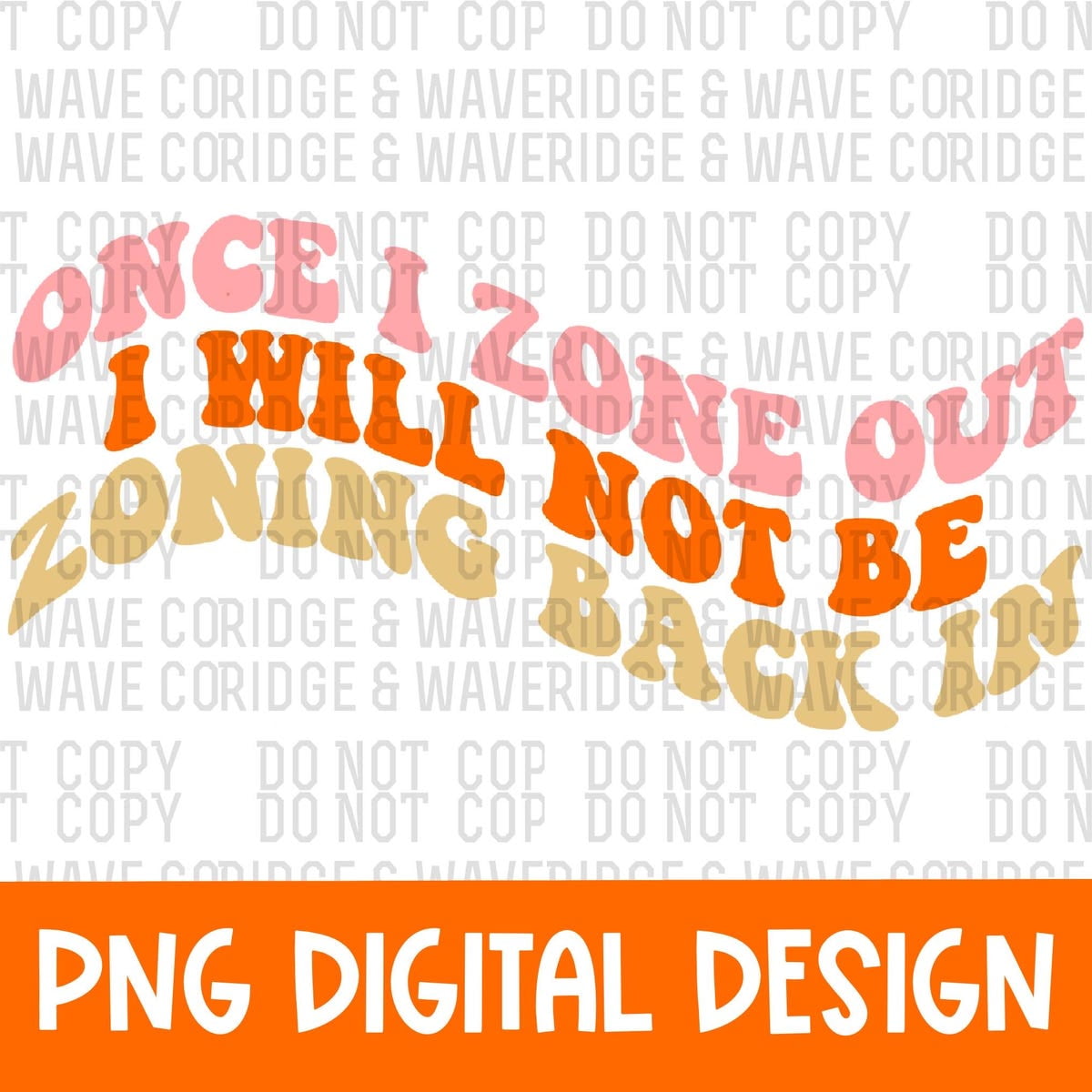 Maneki Once I Zone Out I Will Not Be Zoning Back In Design, Funny ...