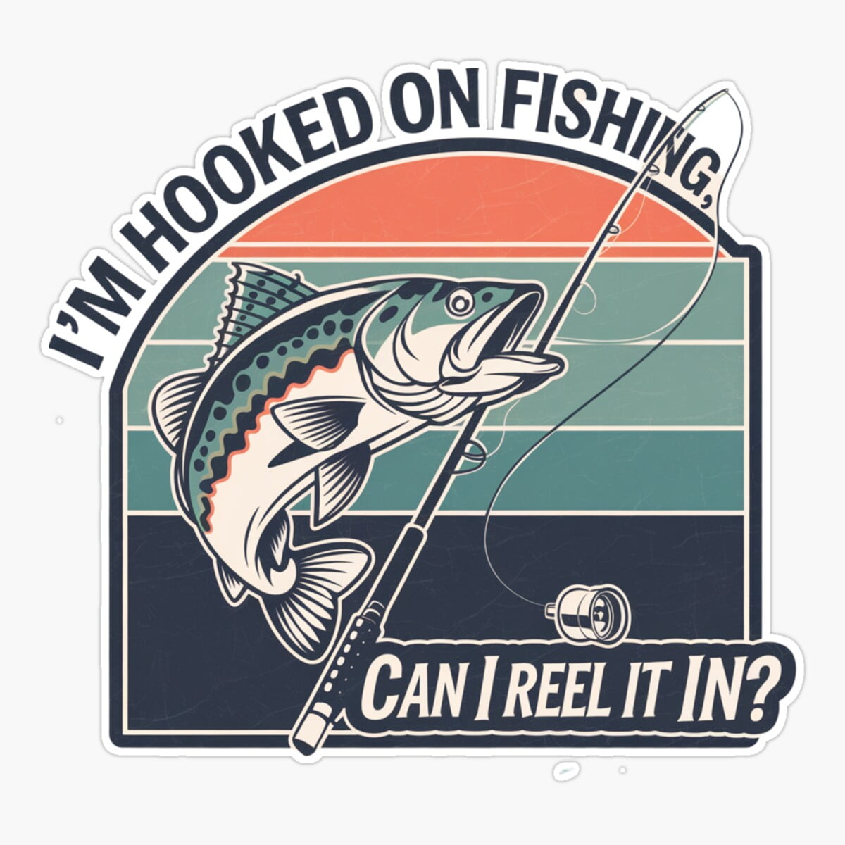 Maneki Im Hooked On Ishing Can I Reel It In Ishermans Git Er, Phone ...